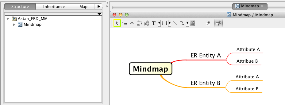 Mind Mapping and ER Diagram Integration – convert Mind Map topics into ...