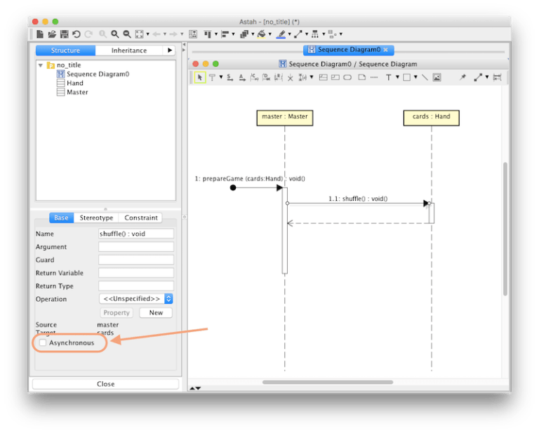 astah sequence diagram | Astah in 5min