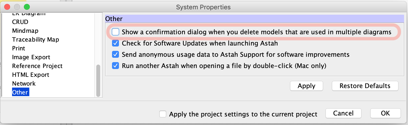 How to distinguish the two delete options | Astah in 5min