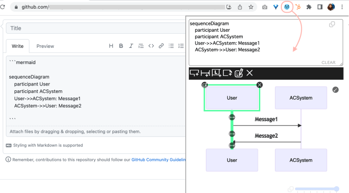 Mermaid Graphical Editor Plug-in for Visual Studio Code | Astah in 5min