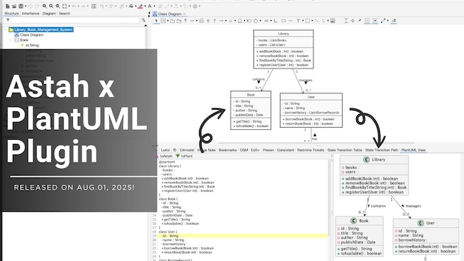 Astah PlantUML Plugin 1.0.0 – A Major Upgrade! | Astah in 5min